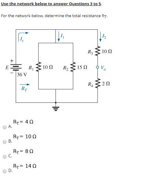Solved Use the network below to answer Questions 3 to 5. For | Chegg.com