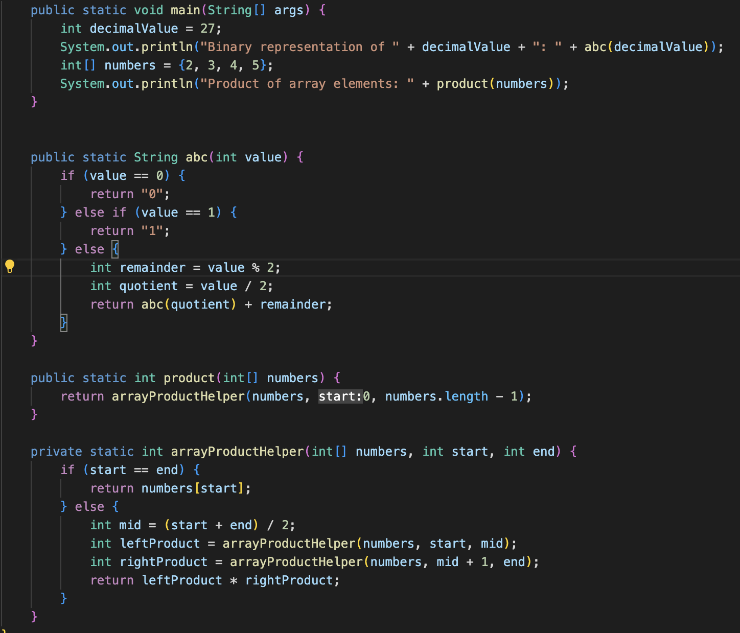 Solved I would like to get a code refactoring not to be seen | Chegg.com