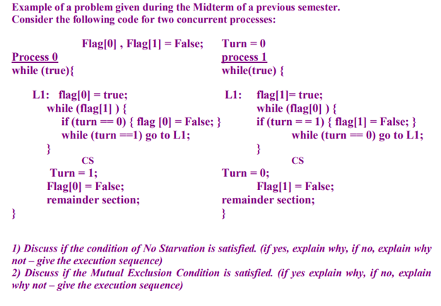 Solved Example of a problem given during the Midterm of a | Chegg.com