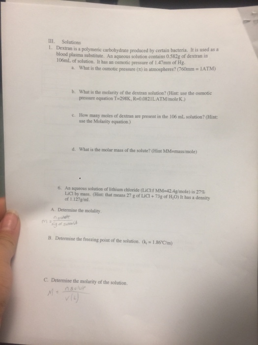 Dextran is a polymeric carbohydrate produced by | Chegg.com