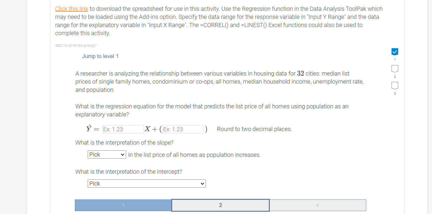 k this link to download the spreadsheet for use in | Chegg.com