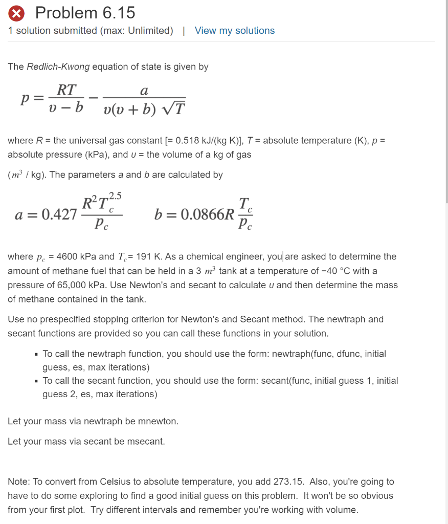 Solved I need the coded matlab script for this question, | Chegg.com