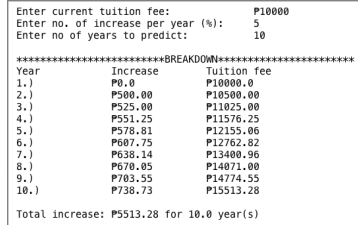 Solved Using Java language By using one of the loops(For | Chegg.com