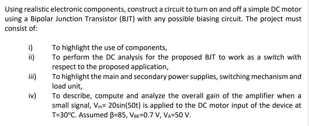 Solved Using realistic electronic components, construct a | Chegg.com