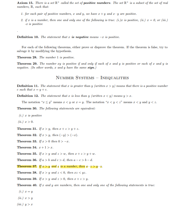 Solved 3 (3) Choose one of the following Inequality proofs: | Chegg.com
