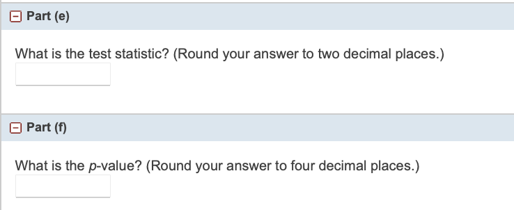Solved surveyed with the following results. Conduct a test | Chegg.com