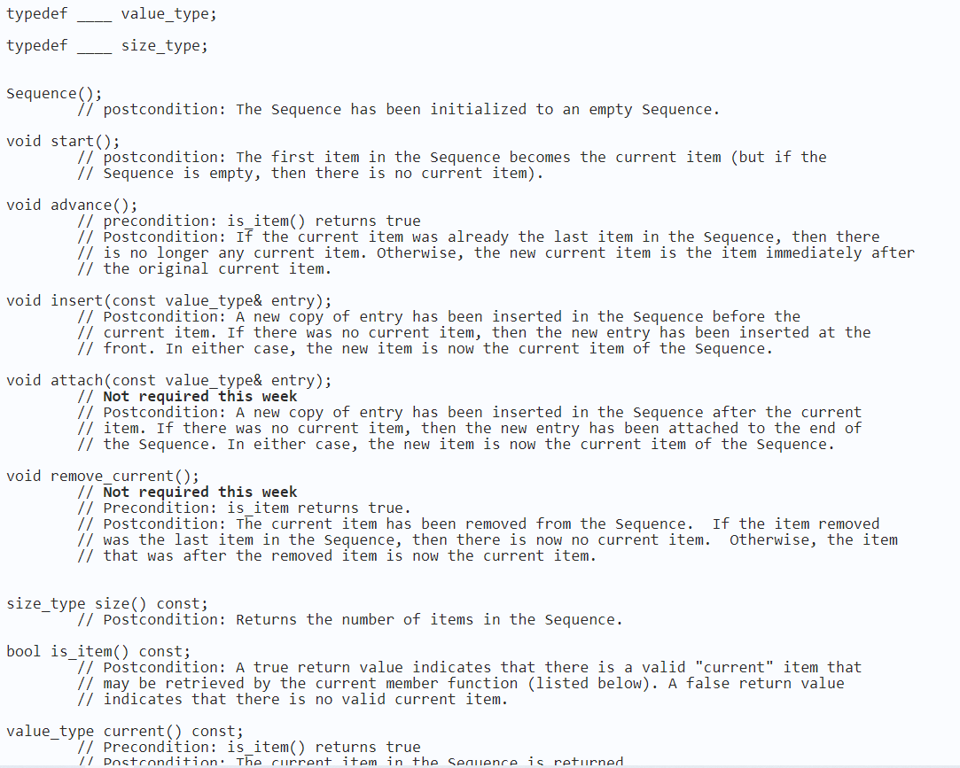 No documentation (commenting) is required for this | Chegg.com