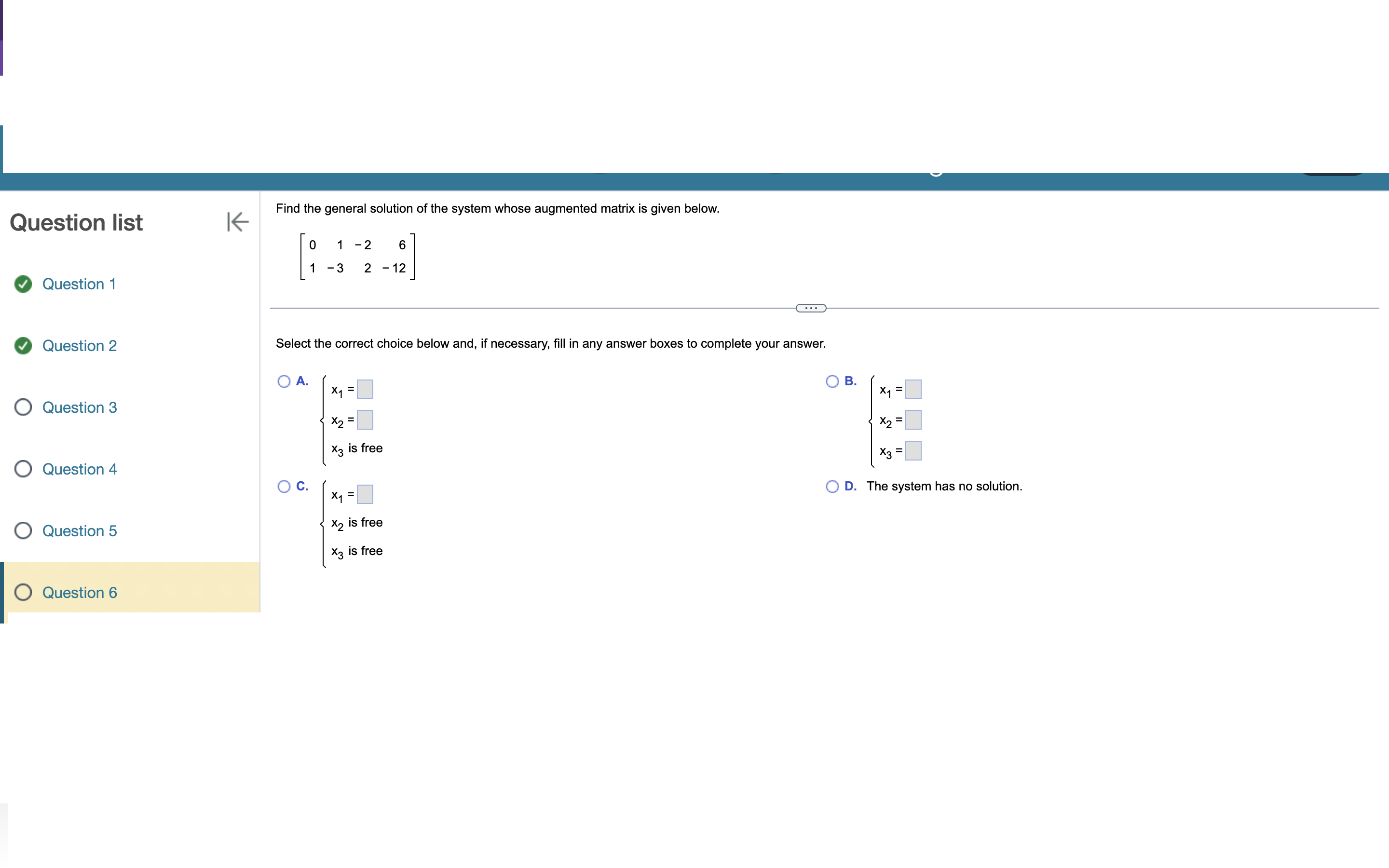 Solved Question List Question 1 Question 2 Question 3 4716