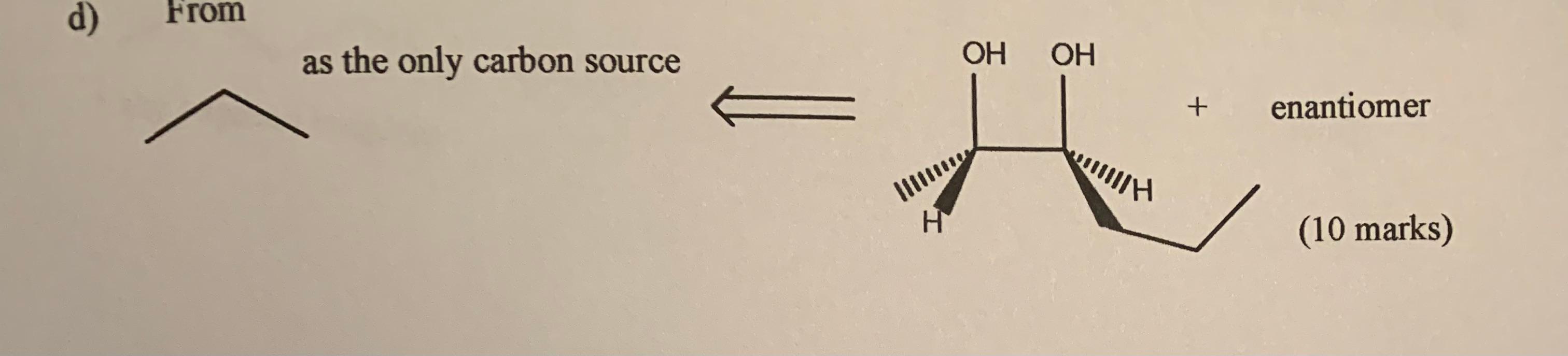 Solved 4. [26 + 3 marks] Synthesis (show ALL reagents and | Chegg.com