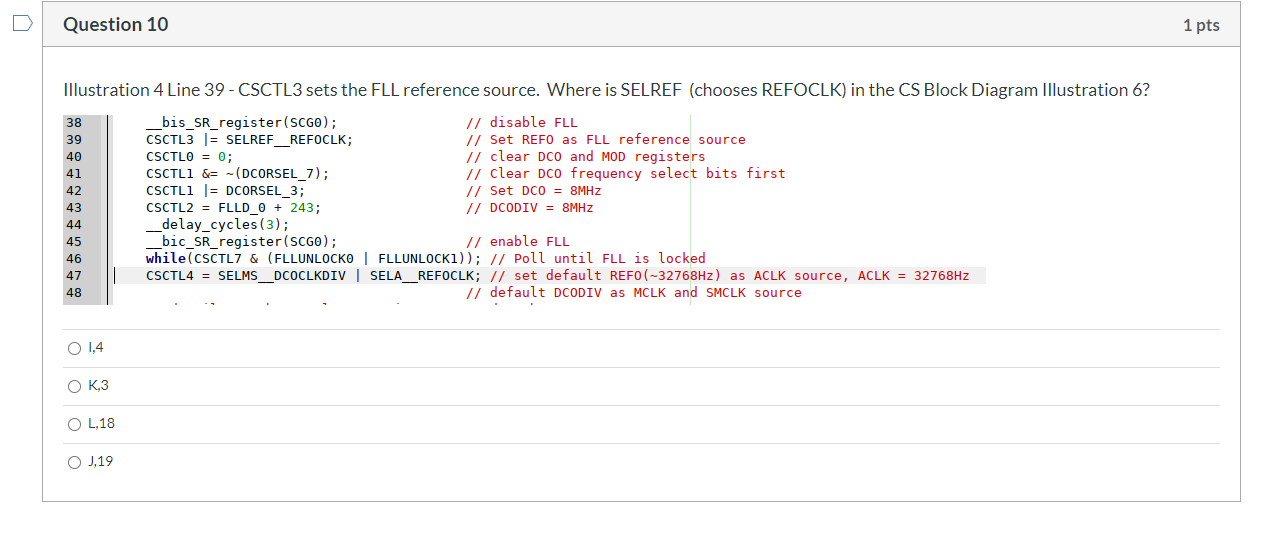Question 11 The FLL Signal loop is made by: FDLPF, | Chegg.com