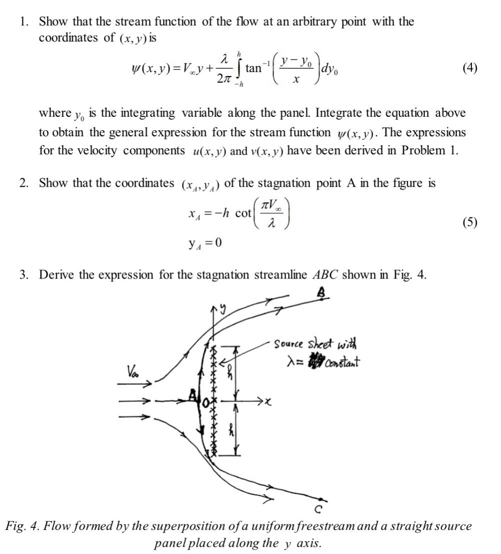 Solved Problem 3: Consider the flow formed by the | Chegg.com