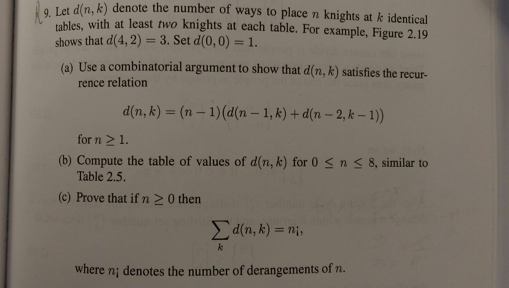 Stirling numbers of the first kind question. Example | Chegg.com