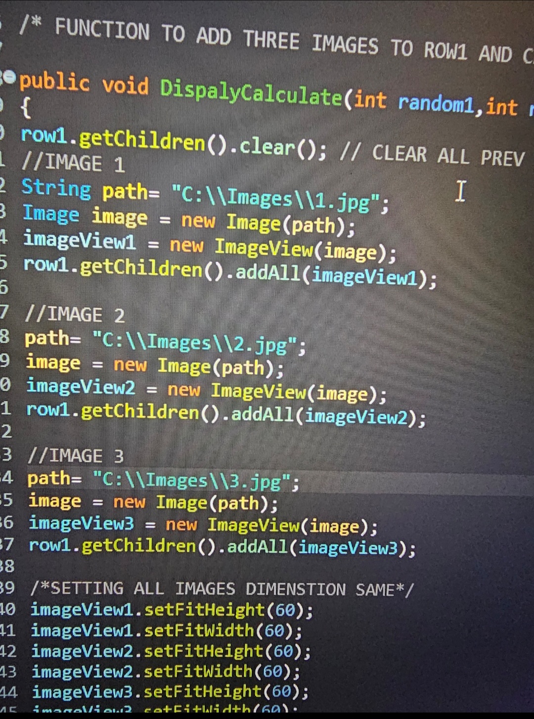 Solved I'm using this code to generate an image for a slot | Chegg.com
