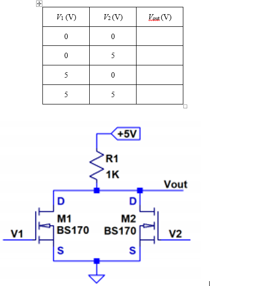 Solved What is Vout for the table? Why will Vout in Table | Chegg.com