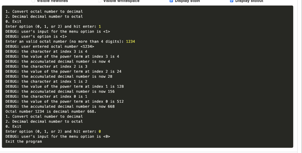Solved 1. Convert octal number to decimal 2. Decimal decimal | Chegg.com