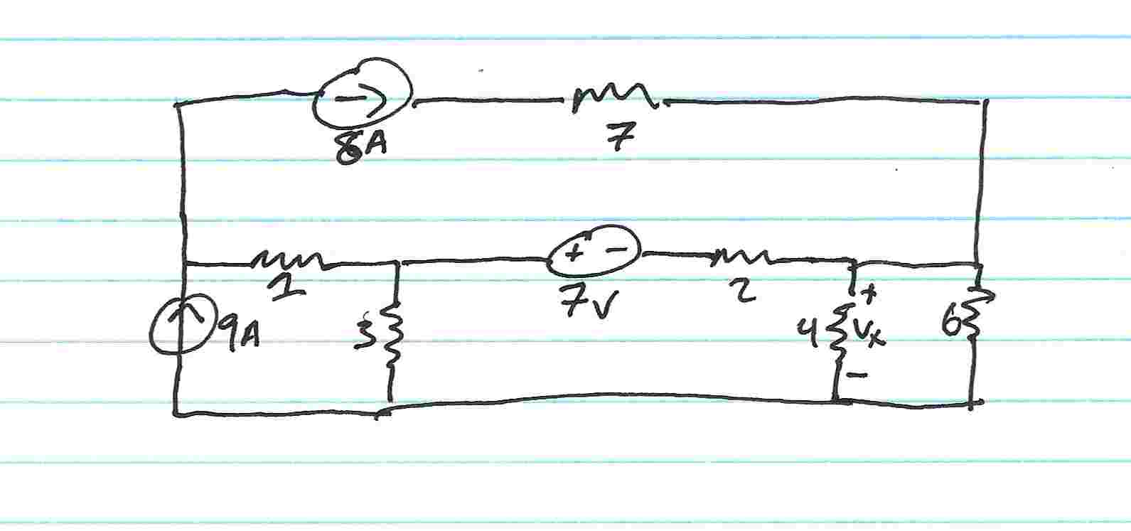 Solved Find the Value of voltage Vx using the Thevenin | Chegg.com