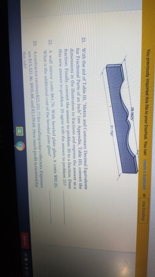 Solved You previously imported this file to your DocHub. You | Chegg.com