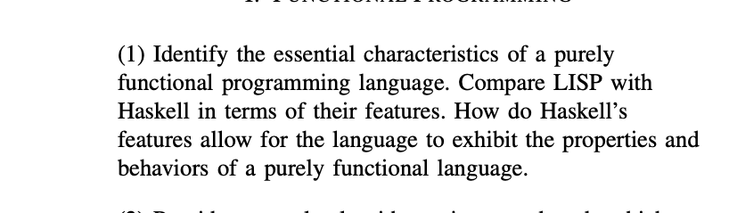 Solved (1) Identify the essential characteristics of a | Chegg.com Solved (1) Identify the essential characteristics of a | Chegg.com