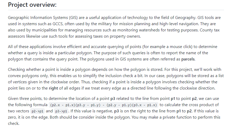 Solved Geographic Information System (GIS) Project Outcomes: | Chegg.com
