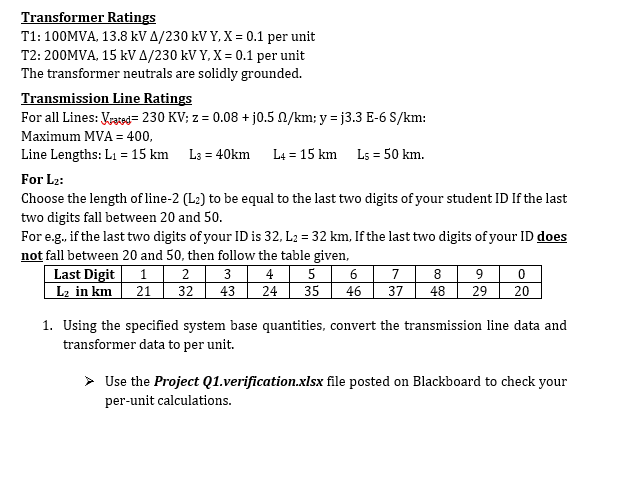 Solved A single line diagram of a 7-bus system and the | Chegg.com