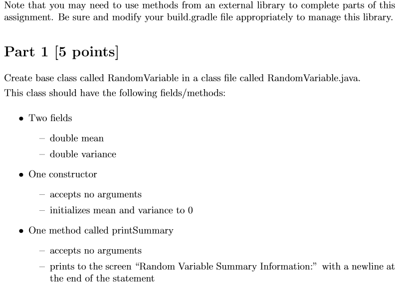 Solved Note that you may need to use methods from an | Chegg.com