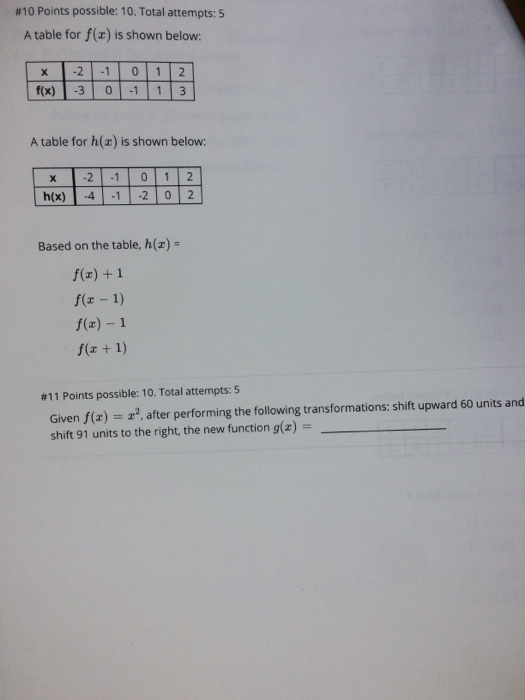 Solved #3 Points possible: 10, Total attempts: 5 If t he | Chegg.com