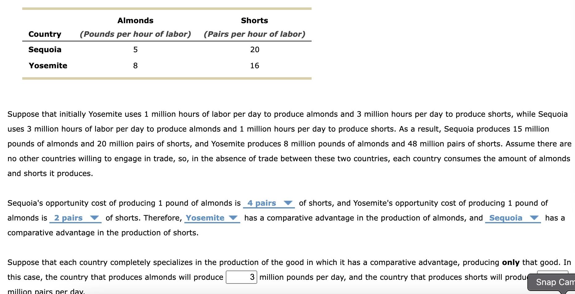 Solved 2. Comparative and absolute advantage Elijah and | Chegg.com