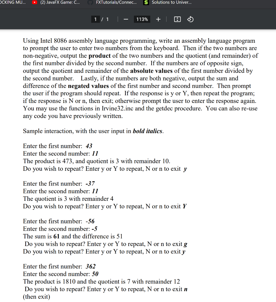 Solved DCKING MU... (2) JavaFX Game: C... | Chegg.com