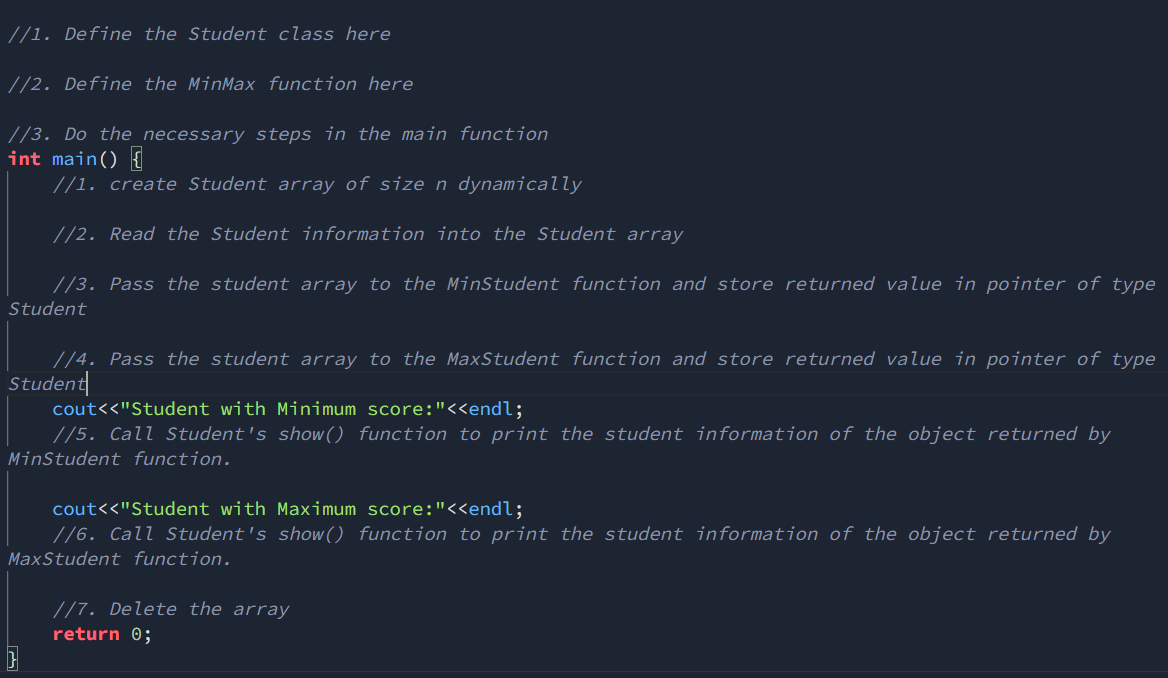 Solved 4. Students Database Problem Description You are | Chegg.com