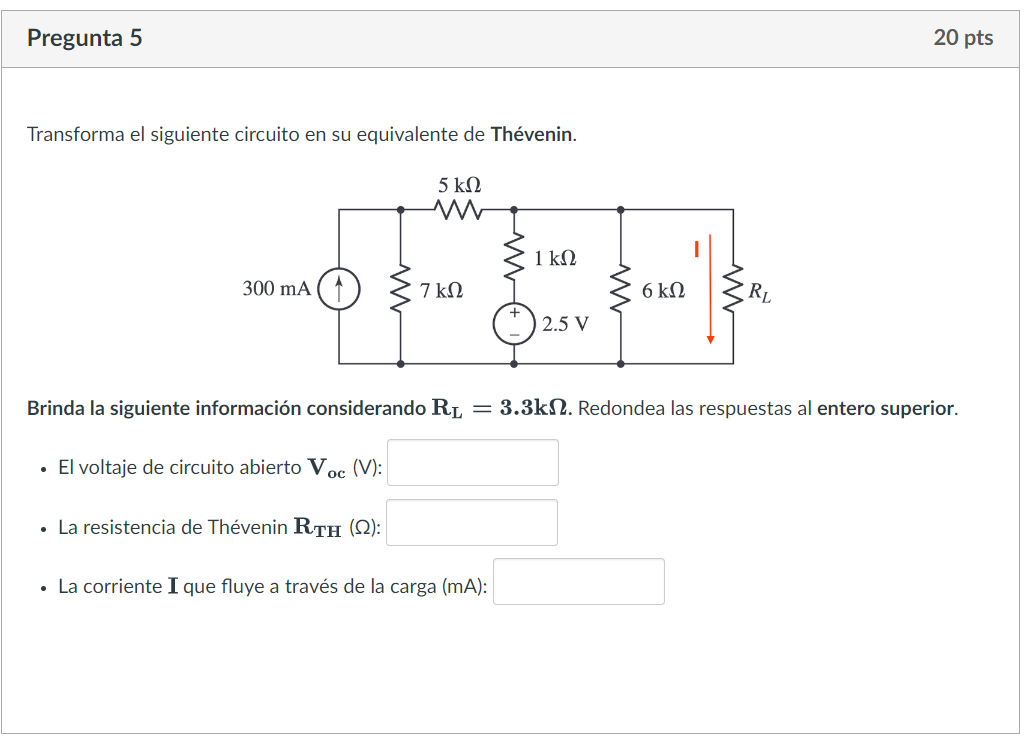 Transforma el siguiente circuito en su equivalente de | Chegg.com