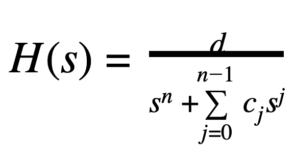 Solved 45. Given H(s): For values of d > 0 and c0 > 0, | Chegg.com