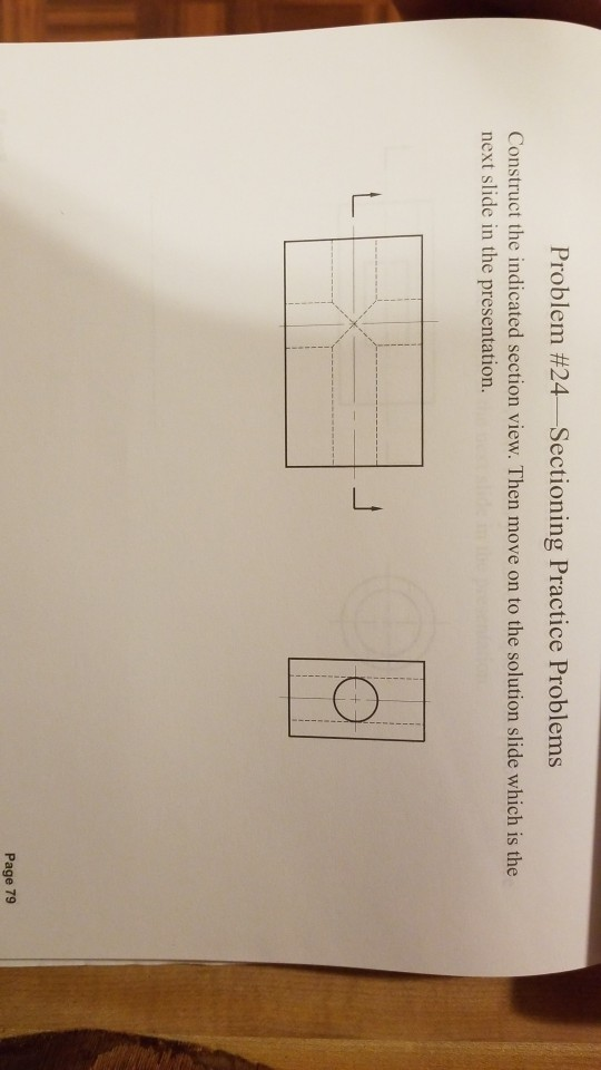 Solved Problem #24-Sectioning Practice Problems Construct | Chegg.com