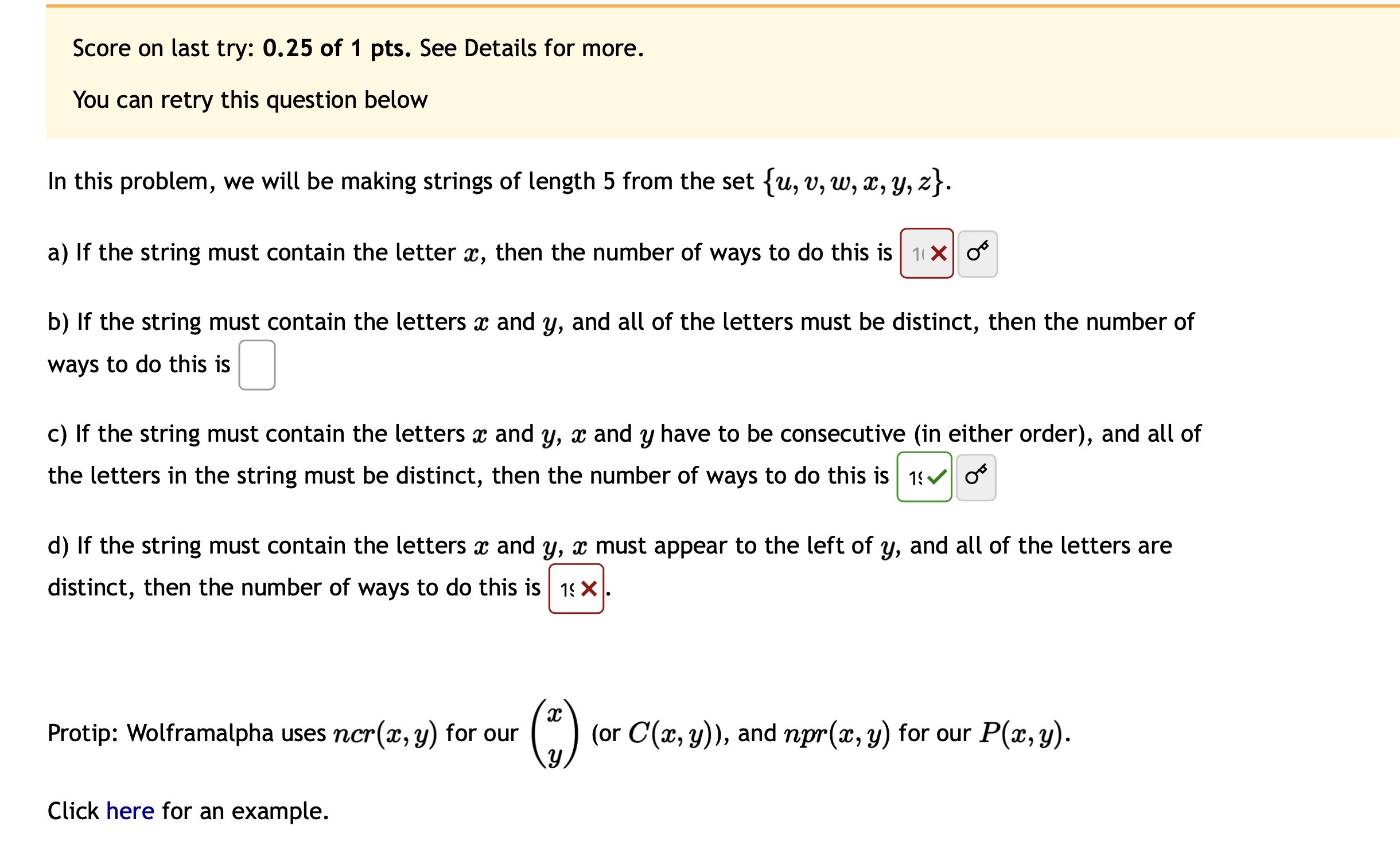 I NEED HELP WITH A - D ASAP! PLEASE CHECK THE ANSWER | Chegg.com