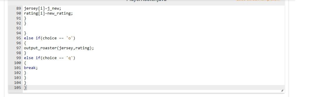 Solved 8.14 LAB*: Program: Soccer team roster This program | Chegg.com