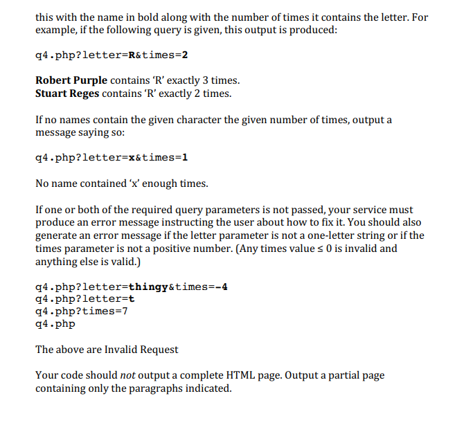 Solved Write the PHP code for a web page that searches for | Chegg.com