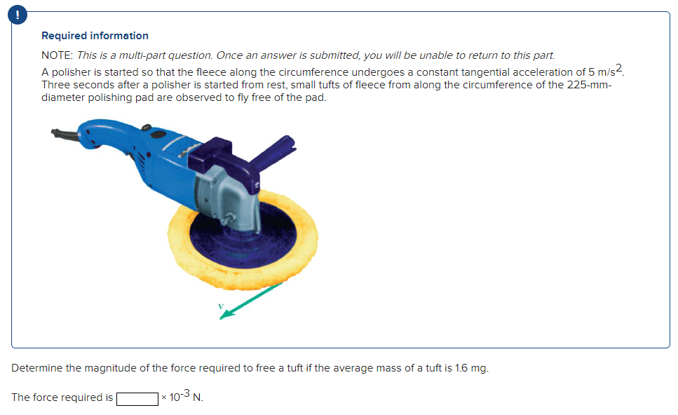 Solved Required information NOTE: This is a multi-part | Chegg.com