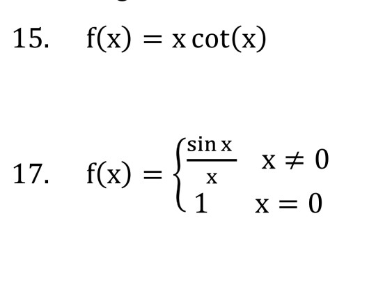 Solved determine where f is continuous. If possible, extend | Chegg.com