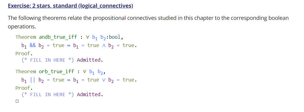Solved From the Software Foundations volume 1 Text book, | Chegg.com