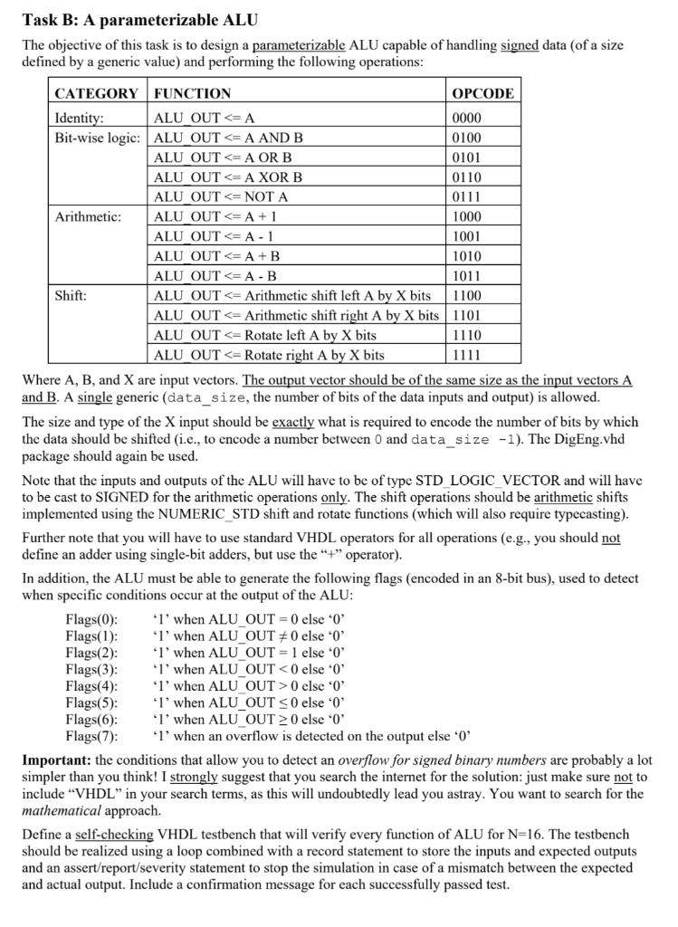 Solved What is the required code to detect an overflow for | Chegg.com
