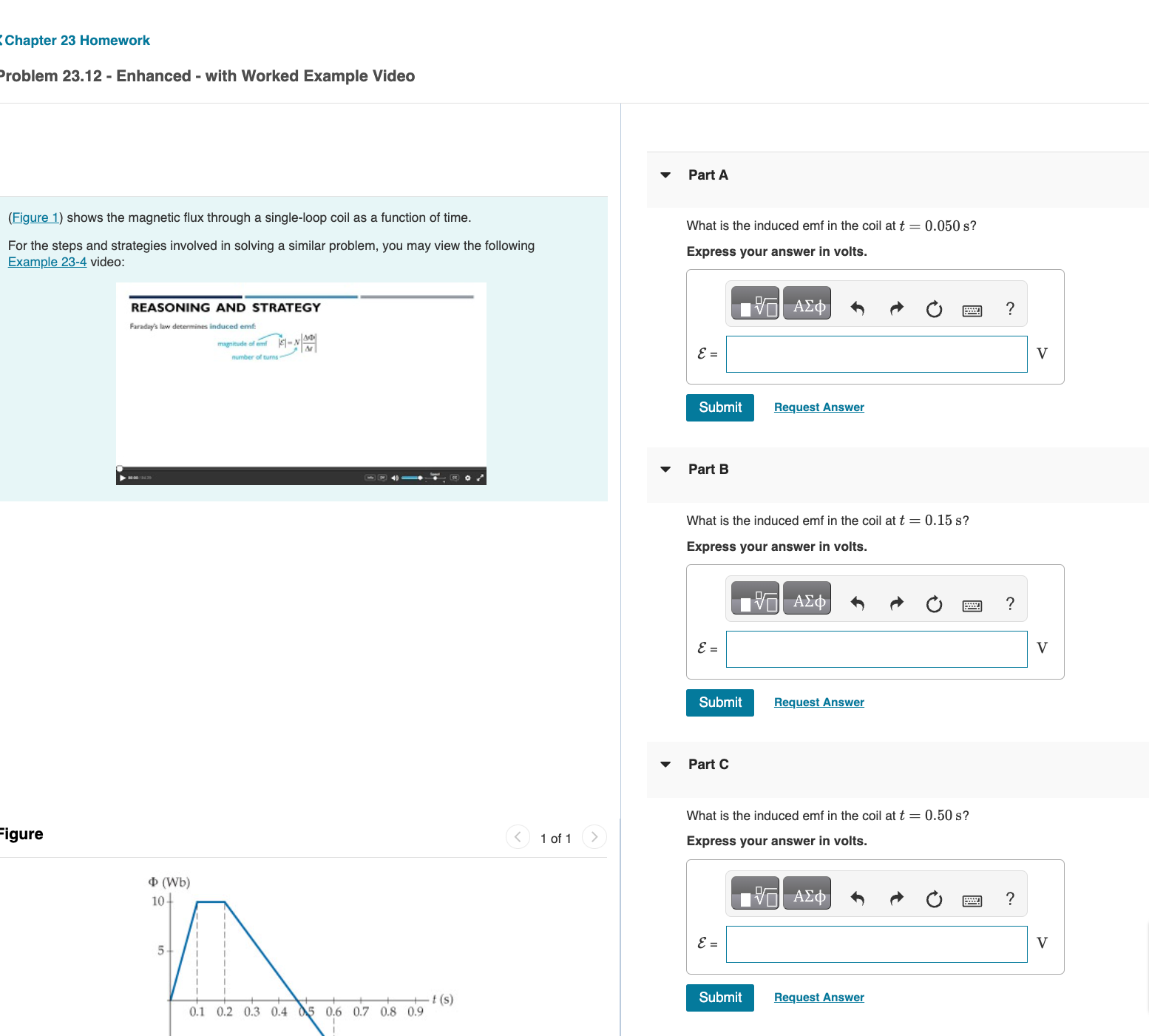 Solved Chapter 23 Homework Problem 23.12 - Enhanced - with | Chegg.com