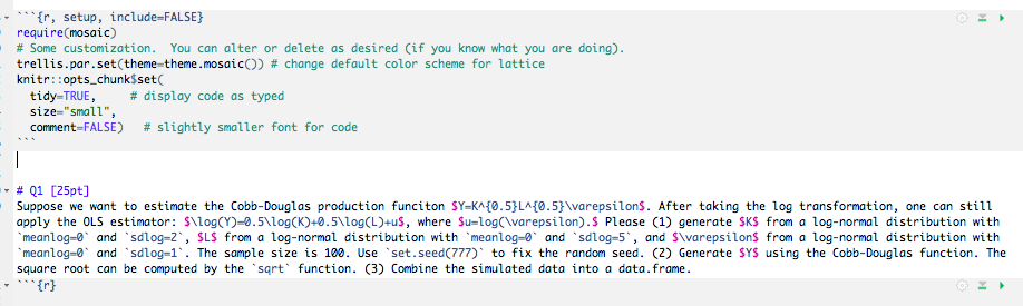 Suppose we want to estimate the Cobb-Douglas | Chegg.com