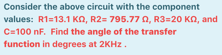 Solved Assuming an ideal op-amp find the 3dB frequency of | Chegg.com