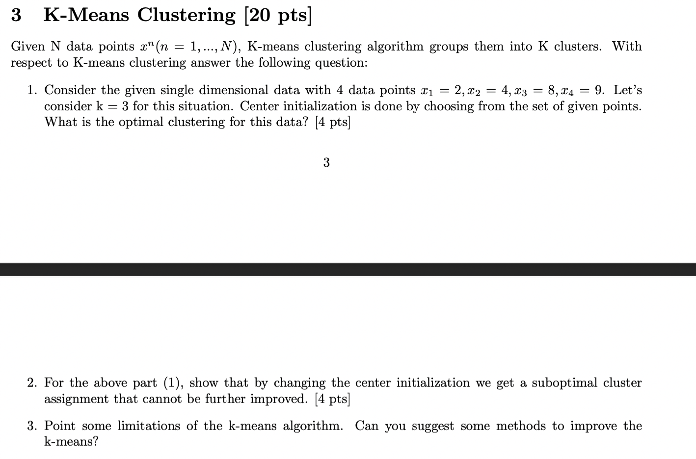 Solved Solve all parts! Please read the question carefully. | Chegg.com