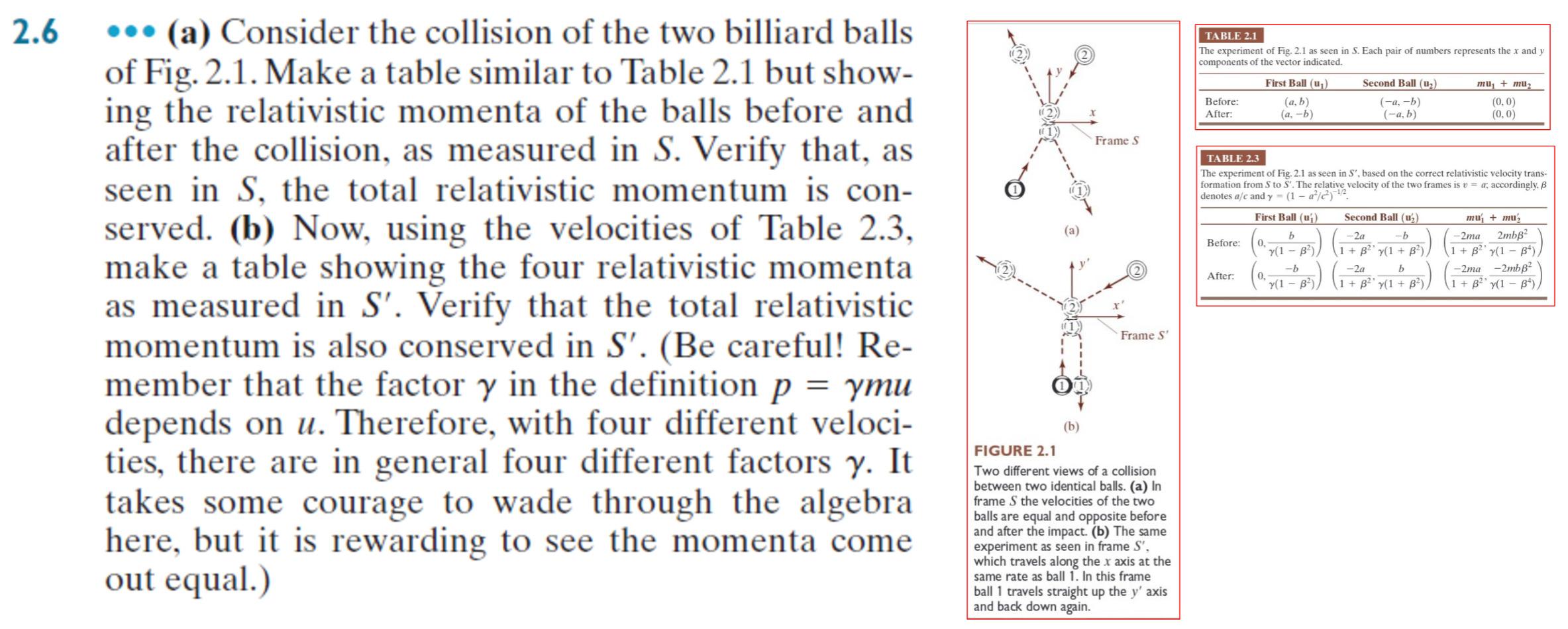 ∙ (a) Consider the collision of the two billiard | Chegg.com