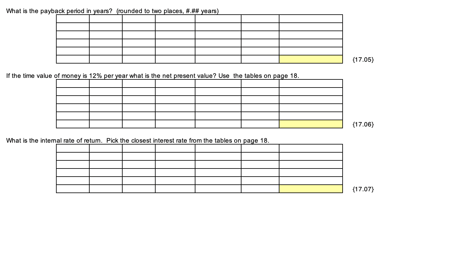 Solved Present Value of Annuity $1.00 in Arrears Interest | Chegg.com