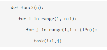 Solved A) What is the Big O upper bound of the func() below | Chegg.com