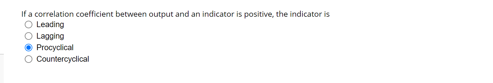 Solved If a correlation coefficient between output and an | Chegg.com