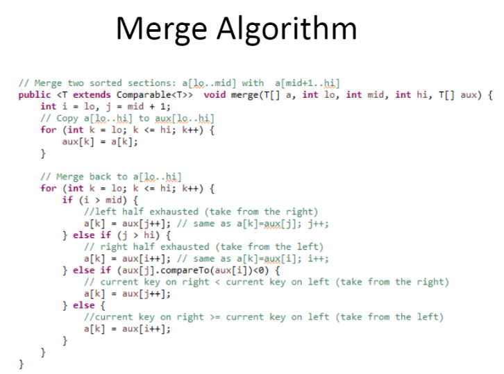 Solved 1. (10 Points) Trace bottom-up merge sort with the | Chegg.com