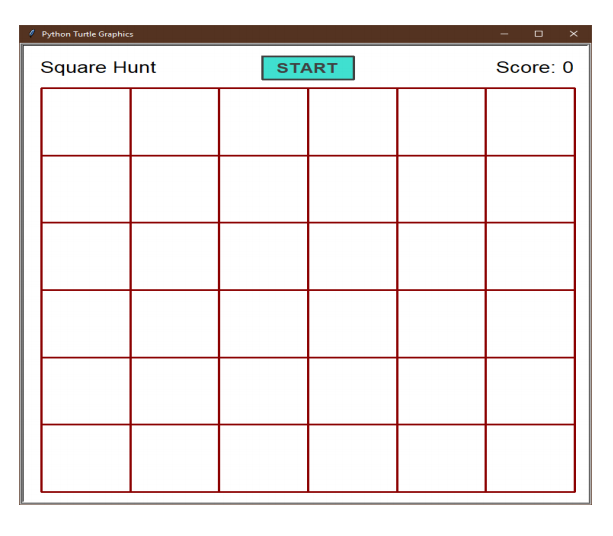 Solved ASAP!! you will prepare a simple Square Hunt game | Chegg.com