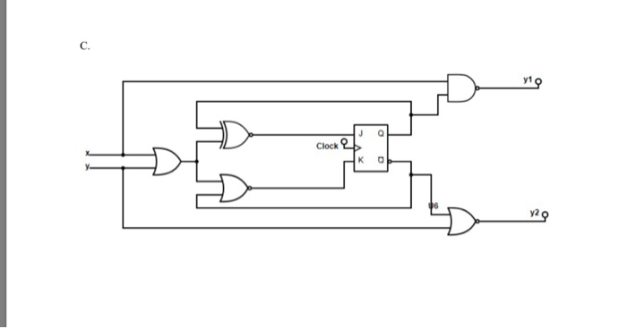 Solved Derive the state table, the state diagram, input, | Chegg.com